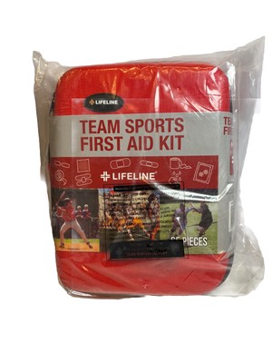 Lifeline Team Sport First Aid and Safety Kit, Stocked with Essential ...