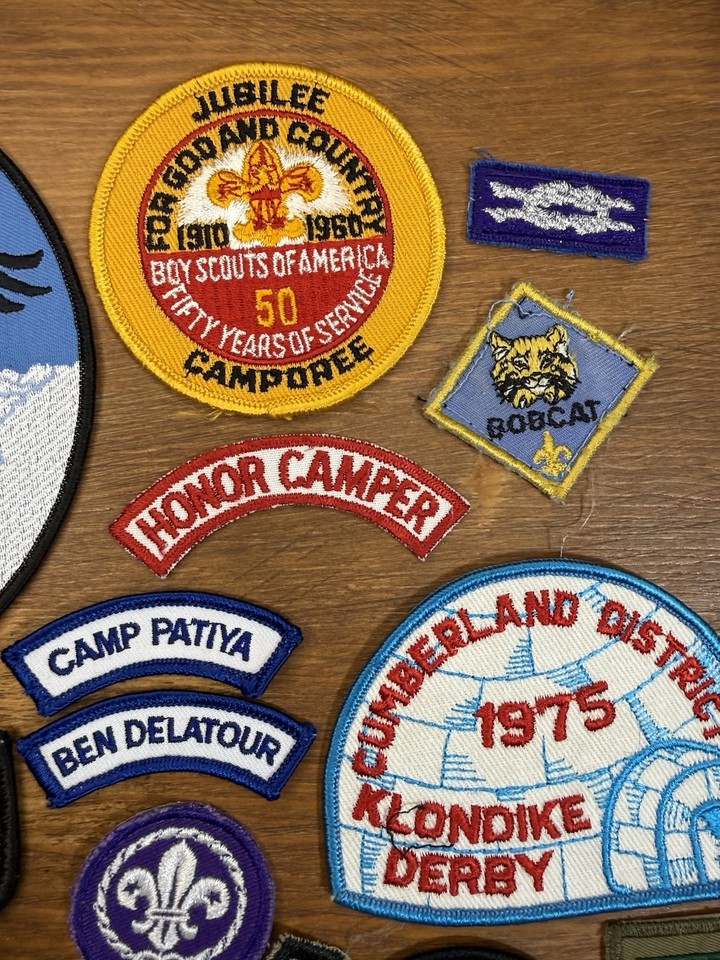 Vintage 1960s-1980s Boy Scouts of America BSA Insignia Camp Explorer ...