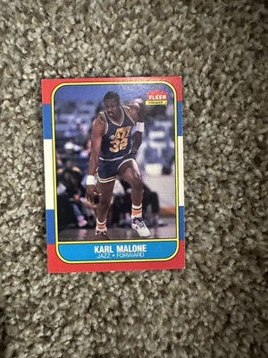 1986-87 Fleer #68 Karl Malone Rookie | eBay