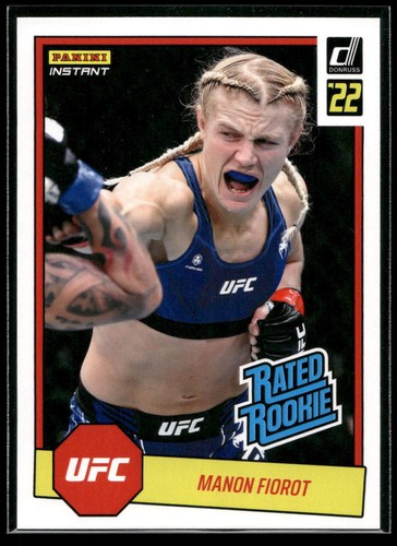 2022 Panini Instant UFC Manon Fiorot RATED ROOKIE RETRO 1/492 SP #RR22 ...