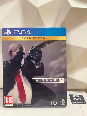Hitman 2 Gold Edition + Steelbook PS4 PlayStation4 videogioco agente 47 ...