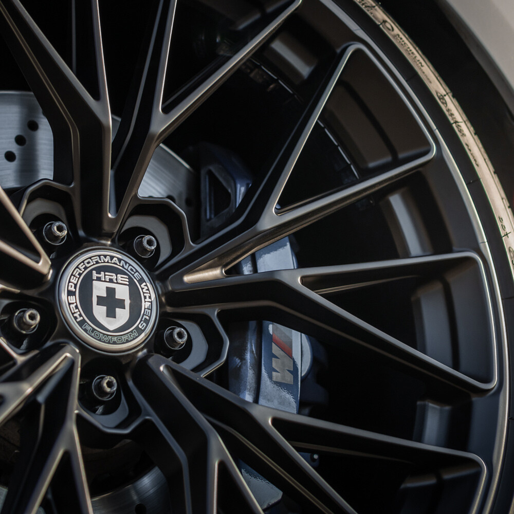 20" HRE FF28 Black 20x9.5 20x10.5 Forged Concave Wheels Rims Fits BMW ...