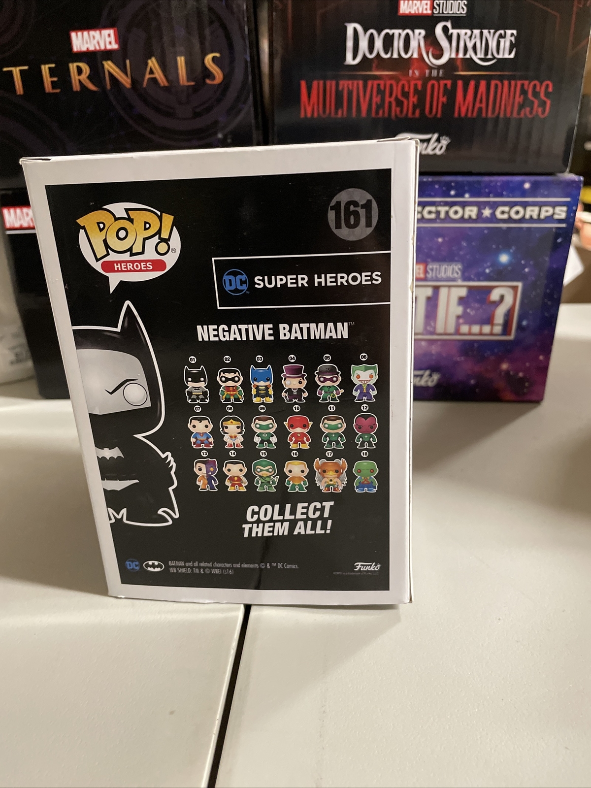 Funko Pop! Negative Batman #161 Target Exclusive DC Super Heroes Vinyl ...