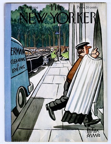 New Yorker magazine June 16 1956 Richard Lattimore VMI Chester Goolrick ...