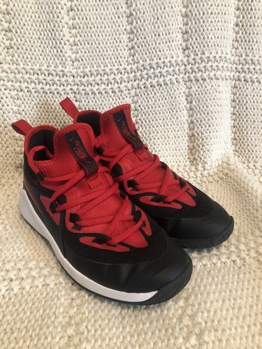 Nike Future Court 2 (GS) Basketball Shoes Black/White/Red Boys Size 4Y ...