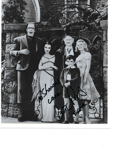 Rare SIGNED BUTCH PATRICK Vintage 8x10 Glossy Photo AUTOGRAPH MUNSTERS ...