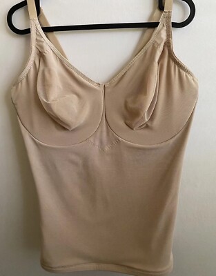 Miraclesuit Cami Underwire Adjustable Slimming Top Shapewear Nude 42D ...