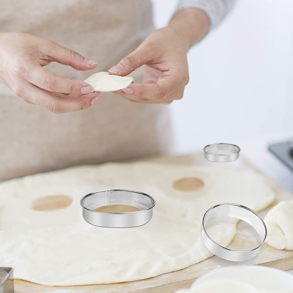 12Pcs Donut Hole Cookie Biscuit Cutter Set for Baking Doughnut round ...