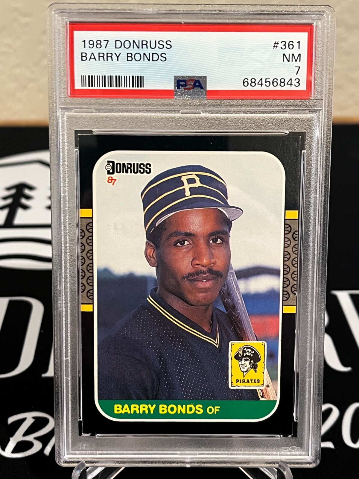 Barry Bonds 87 Leaf Donruss PSA 7 | eBay