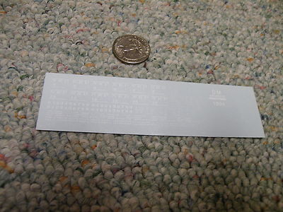 Herald King decals N Nickel Plate Road NKP 40' box car white XX231 | eBay