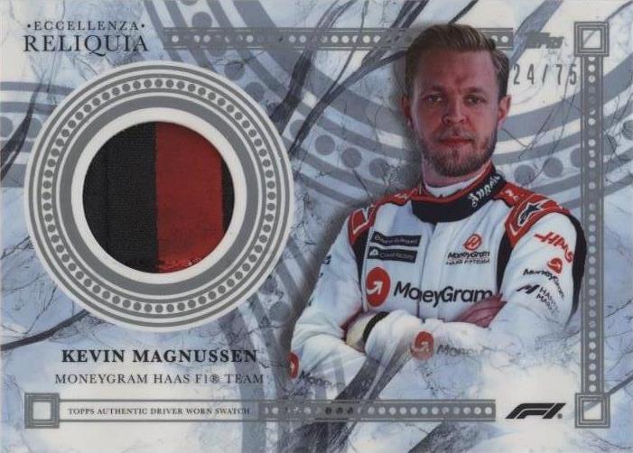 2023 Topps Eccellenza Formula 1 - Reliquia Gray Kevin Magnussen /75 ...