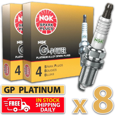 8 x NGK Platinum Spark Plugs Commodore HSV LS1 LS2 LS3 L98 GEN 3 Cammed ...