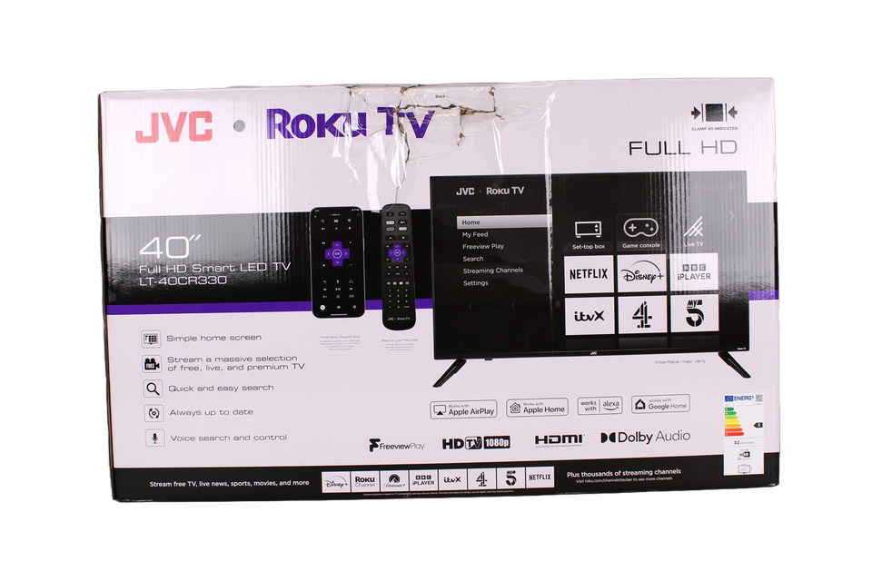 JVC LT-40CR330 40" Smart Full HD HDR LED TV - BOX DAMAGE | eBay UK