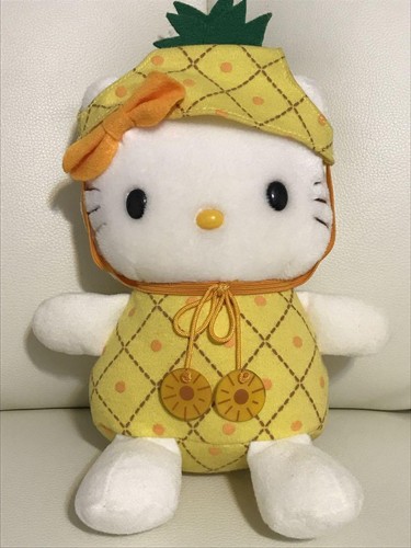 Sanrio Hello Kitty Plushie Pineapple Fruit VTG | eBay