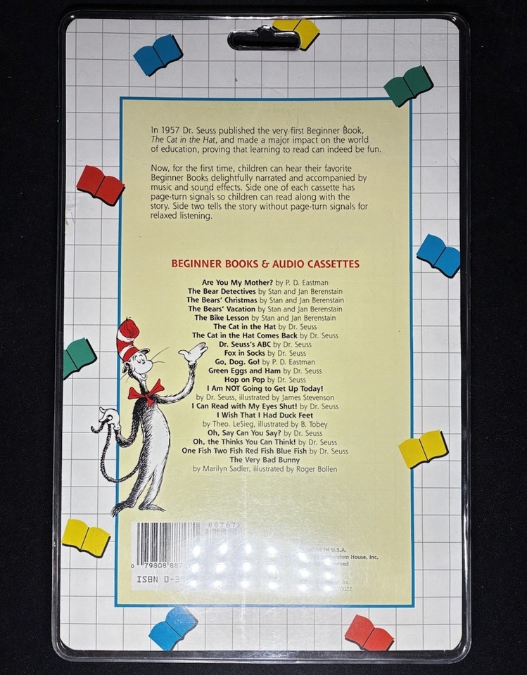 I Can Read With My Eyes Shut by Dr Seuss Read-Along Beginner Book ...