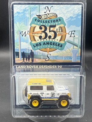 a Hot Wheels 35th Convention LAX WHITE LAND ROVER DEFENDER 90 01788 ...