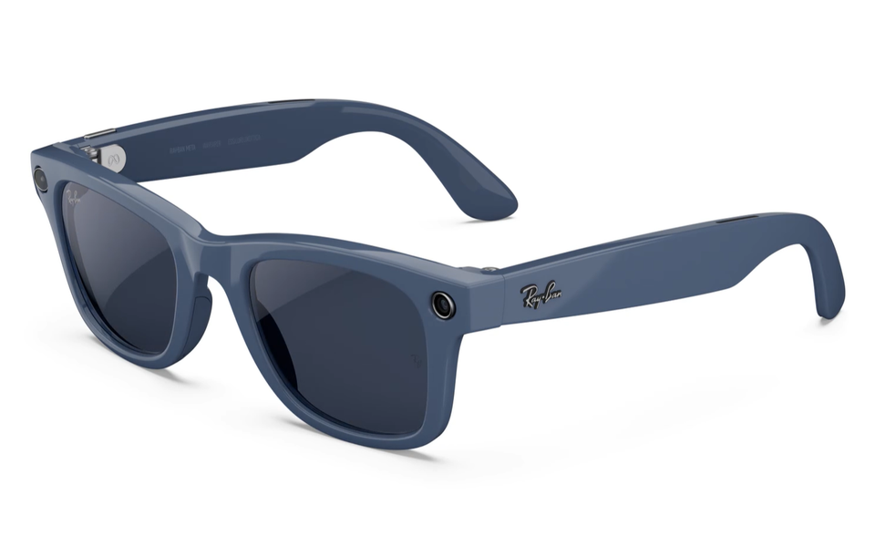 PRESALE RAYBAN Meta Wayfarer Gen2 Shiny Cosmic Blue Frame/Clear to ...