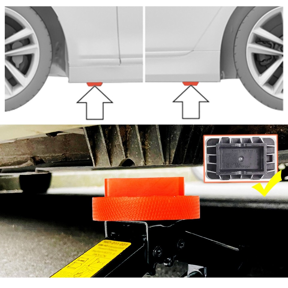 For BMW 3 4 5 Series E46 E90 E39 E60 Floor Jacking Point Jack Lift Pad ...