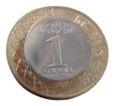 Saudi Arabia 1 riyal,1438 ( 2016 ) | eBay