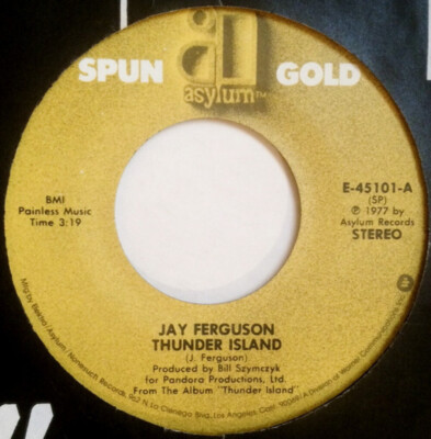Jay Ferguson - Thunder Island / Shakedown Cruise (7", Single) | eBay