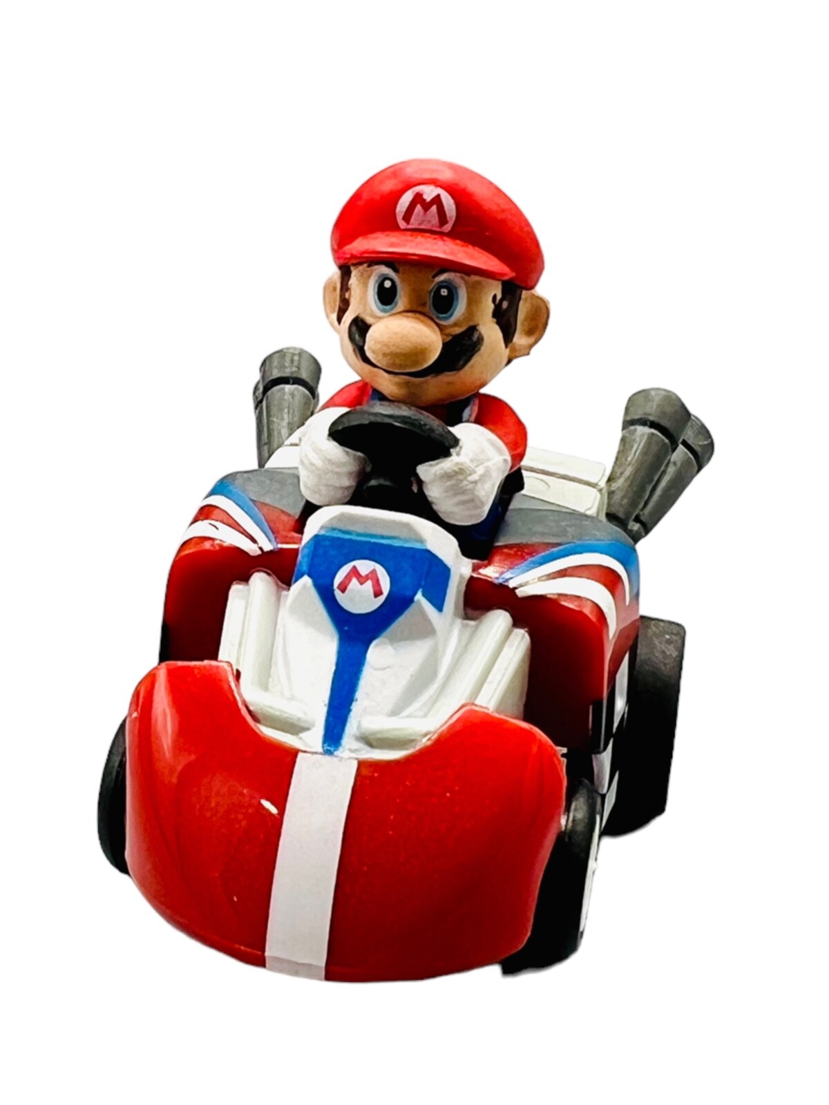 Mario Kart Wii Pullback Micro Racer MARIO Tomy Nintendo 2-in-1 Racer ...