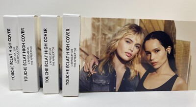 4 x YSL Touche Eclat High Cover Concealer Sample Card +Applicator | eBay