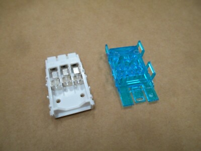 *POWER CONNECTOR 600VAC 15A BLUE/WHITE MOLEX FREE SHIPPING | eBay