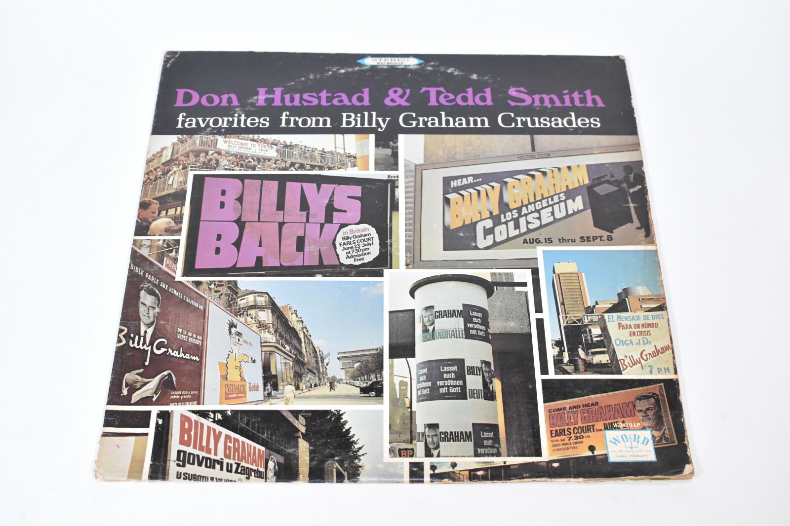 Don Hustad & Tedd Smith - Favorites From Billy Graham Crusades, VINYL ...