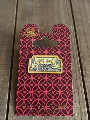 Haunted Mansion Fish Bones Tombstone hidden mickey Disney Trading Pin ...