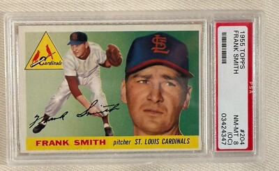 1955 Topps Frank Smith PSA 8 (OC) | eBay