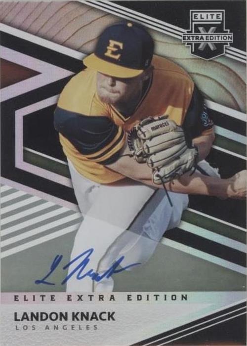 2020 Panini Elite Extra Edition - Landon Knack #60 Signatures (AU, RC ...