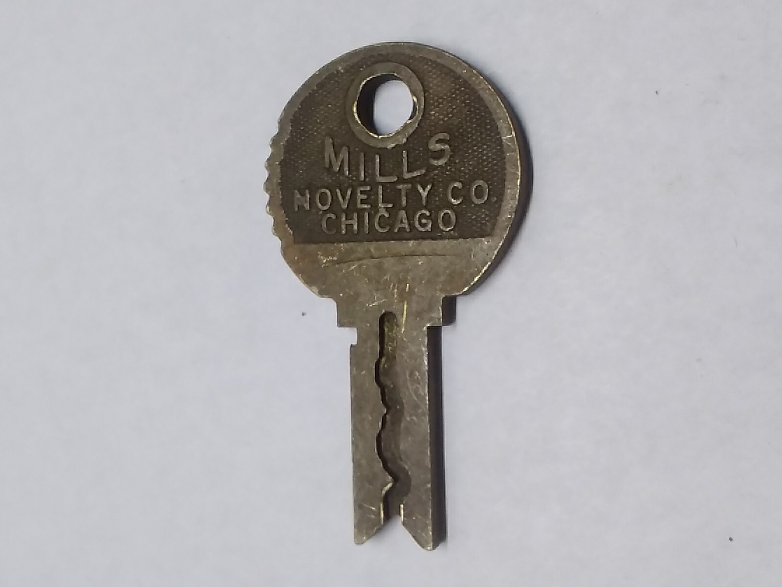 Mills Novelty Co. Chicago Slot Machine Key No. P2881 P 2881 Antique | eBay