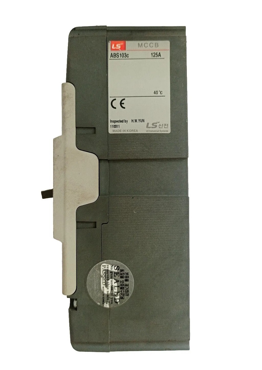 L&S METASOL ABS 103C 125A MOLDED CASE CIRCUIT BREAKER | eBay