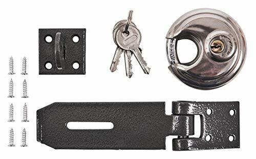 Amtech T2150 Hasp Lock with 70 mm Padlock, 2 x 6-Inch 5032759017256 | eBay