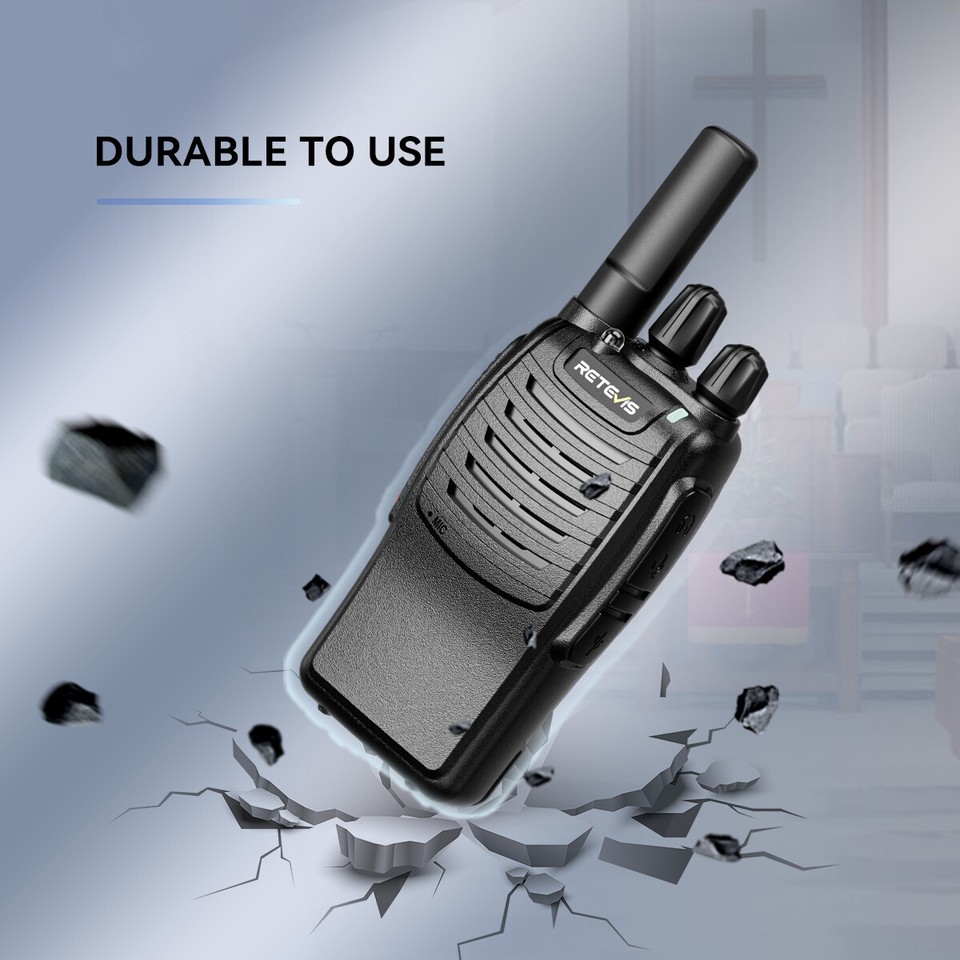 Long Range Walkie Talkies Retevis H777 Rechargeable FRS Two Way Radio ...