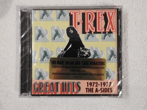 T. REX "Great Hits 1972-1977: The A-Sides" BRAND NEW CD! STILL SEALED ...