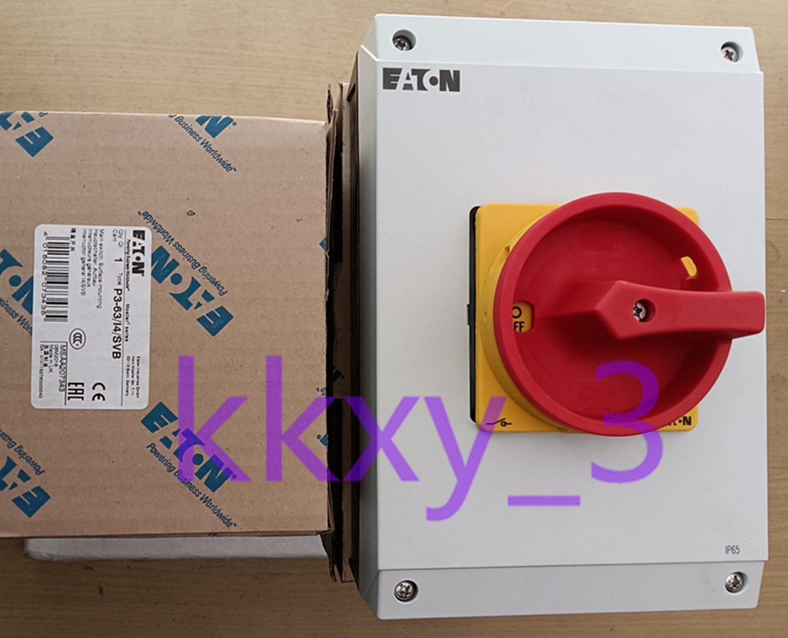 1 PCS NEW IN BOX EATON Disconnect Switch P3-63/I4/SVB 3P 63A | eBay
