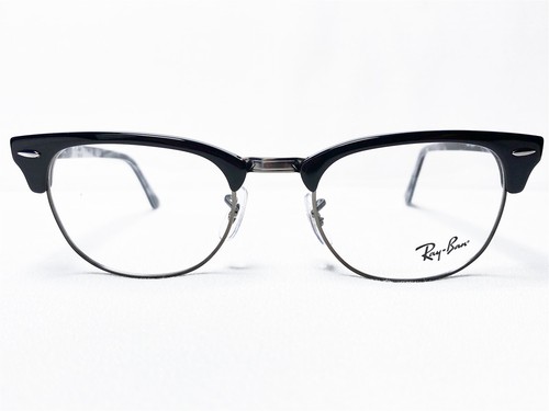 NEW Ray Ban Clubmaster RB5154 5649 Black Designer Eyeglasses Frames 51/ ...