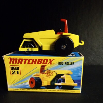 Matchbox Superfast #21 Rod Roller In Original Box | eBay