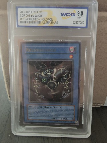 Yu-Gi-Oh! TCG Relinquished Starter Deck Pegasus SDP-001 1st Edition ...