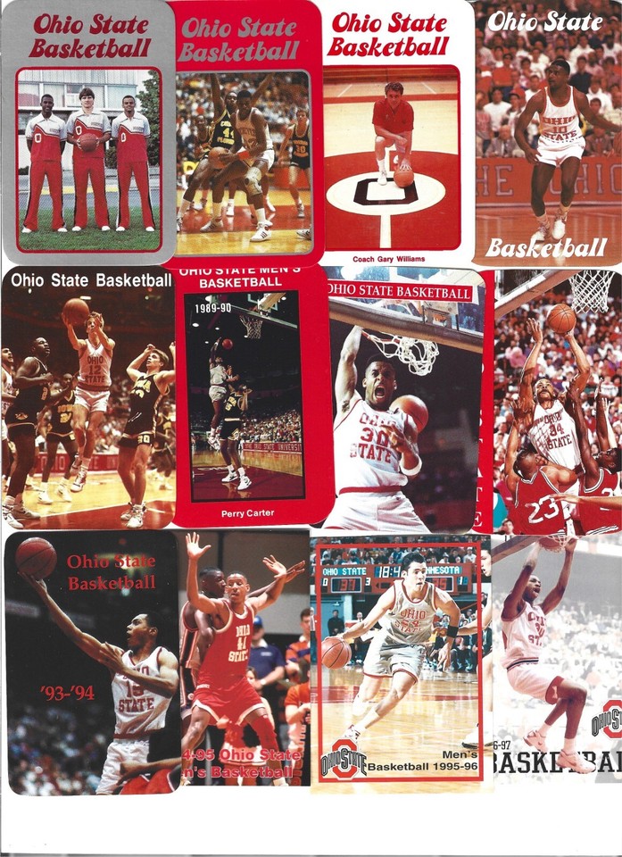 Ohio State Football & Basketball schedule lot of 190+ - *1984-2008 ...