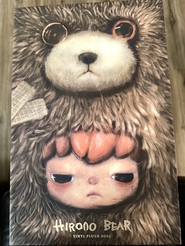 Hirono Bear Vinyl Plush Doll 14.96 inches POP MART Authentic US Seller ...