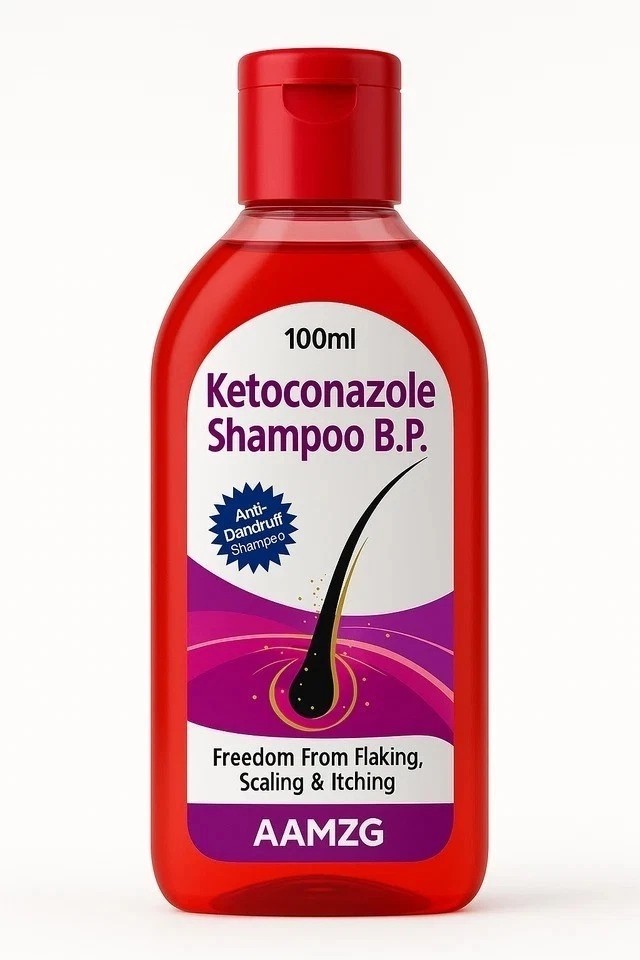 Keto Anti-Fungal Shampoo for Seborrheic Dermatitis, Scalp Psoriasis ...