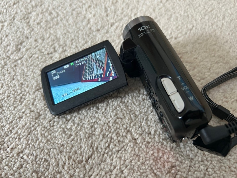 Panasonic SDR-S7 SD/HC Black Video Camera/Camcorder Excellent Condition ...