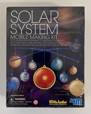 Glow-In-The-Dark Solar System Mobile Making Kit | eBay