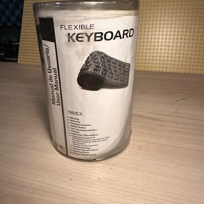 Waterproof Silicone Keyboard Foldable Flexible USB Mini Dustproof dirt ...