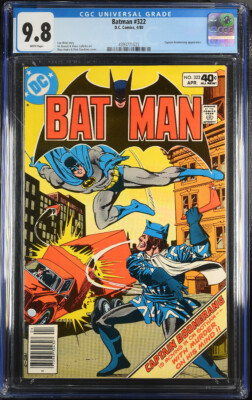 BATMAN #322--CGC 9.6--Captain Boomerang--comic book--DC--4393771023 | eBay