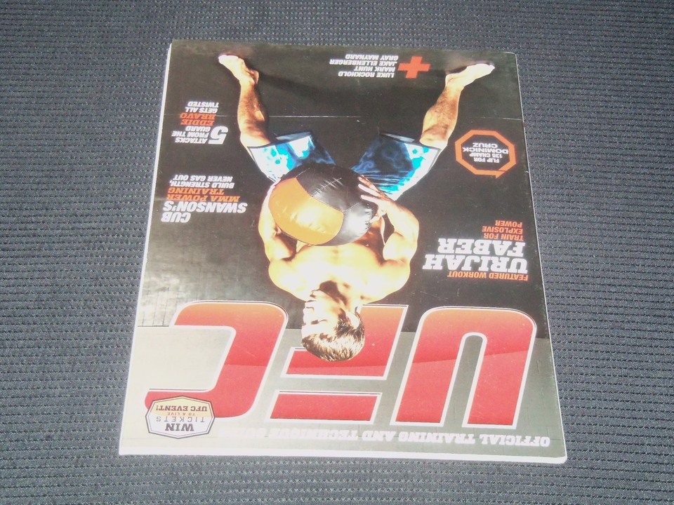 2012 JUNE UFC MAGAZINE - DOMINICK CRUZ FRONT COVER - E 5137 | eBay