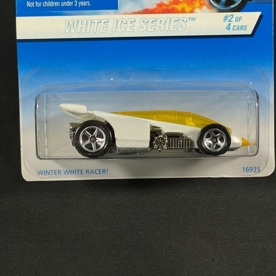 Hot Wheels Shadow Jet 1997 White Ice Series 2/4 COLLECTOR #562 MOC | eBay