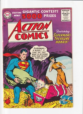 ACTION COMICS #219 WAYNE BORING COVER& ART 1956 DC COMICS "ARMY OF APES ...